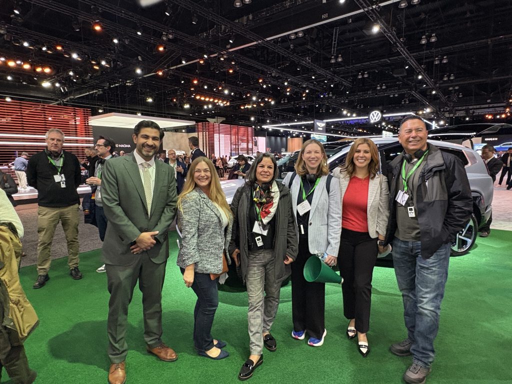 California leaders and industry partners get a firsthand look at the ...
